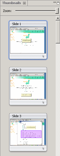 One of the views is Thumbnails. From Thumbnails you can: