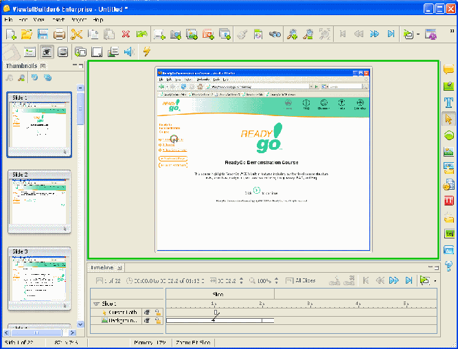 From the central screen you can: